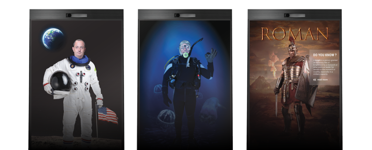 Augmented Reality Kiosk for Museums